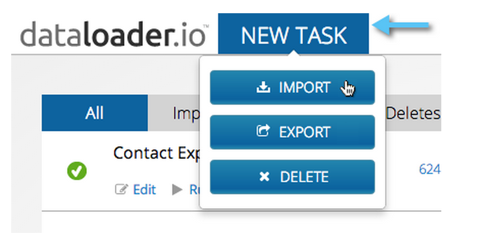 Importing Data Into Salesforce Dataloader io
